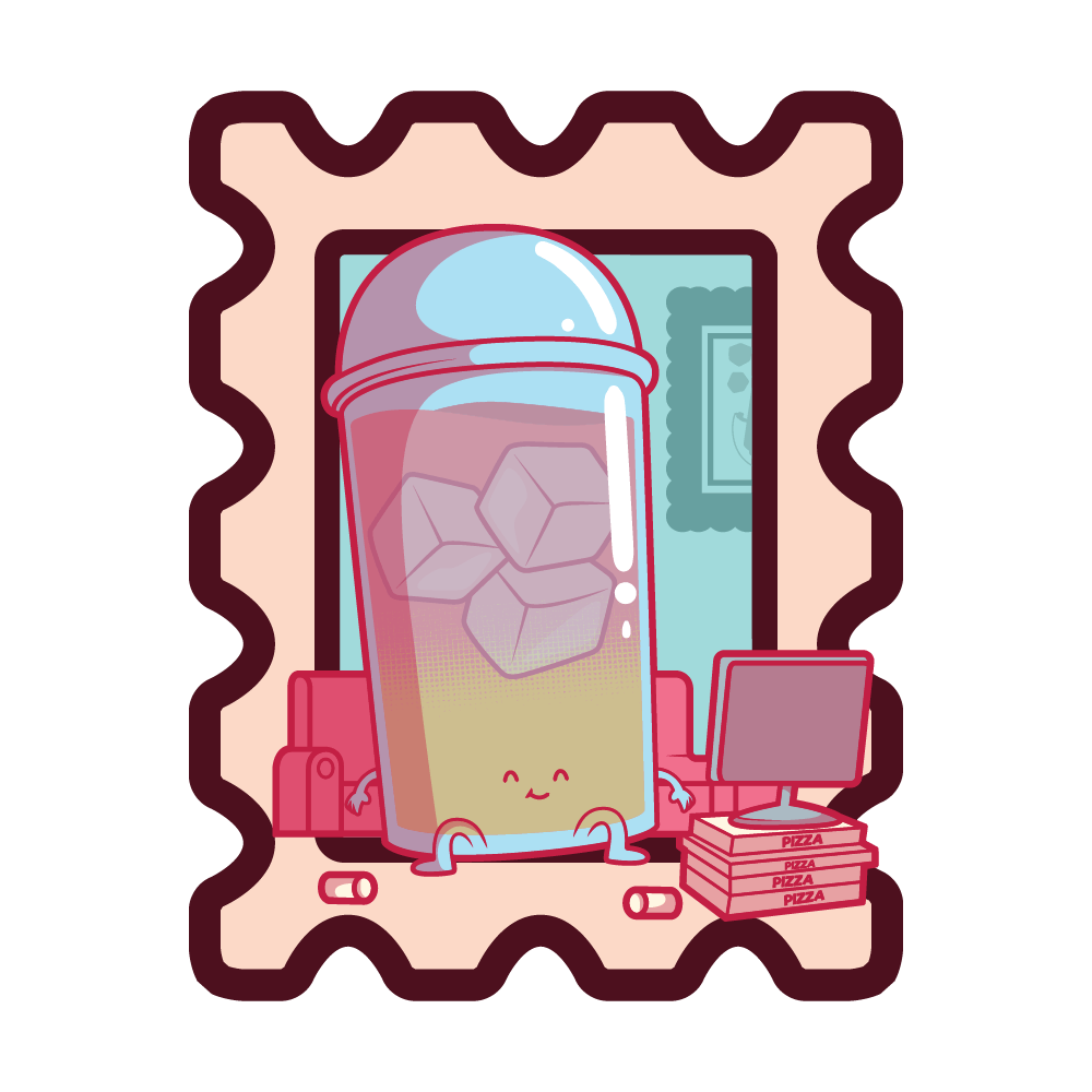 Watch TV - Slowlyの切手