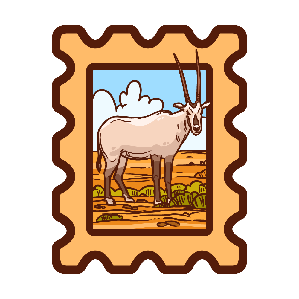 Arabian Oryx - Tem Slowly