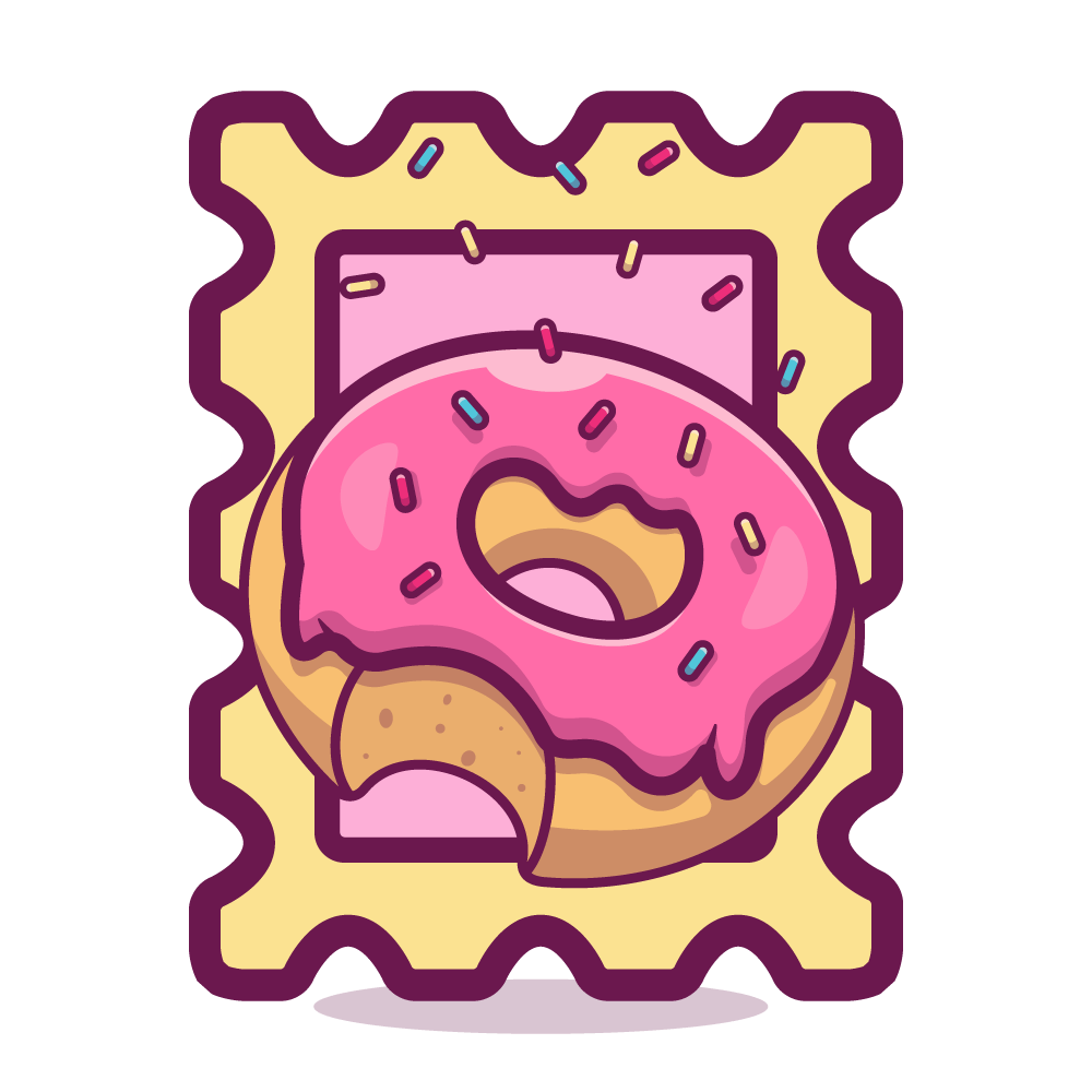 Donut - Slowly Stamps