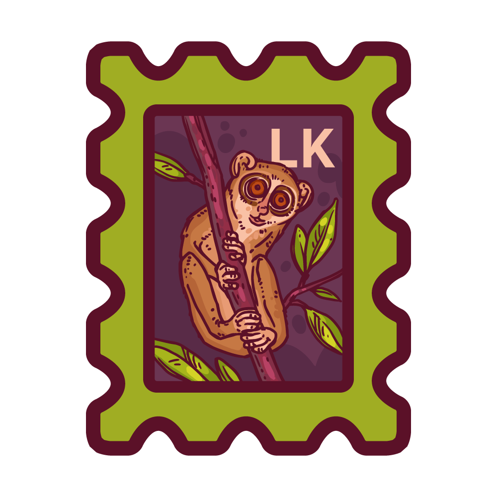 Red Slender Loris - Selos Slowly
