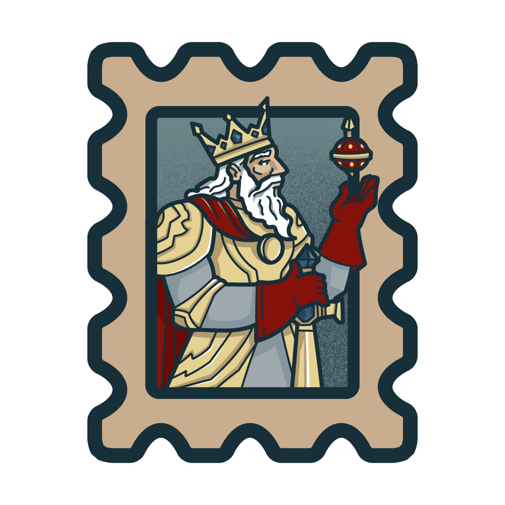 King - Slowly Stamps