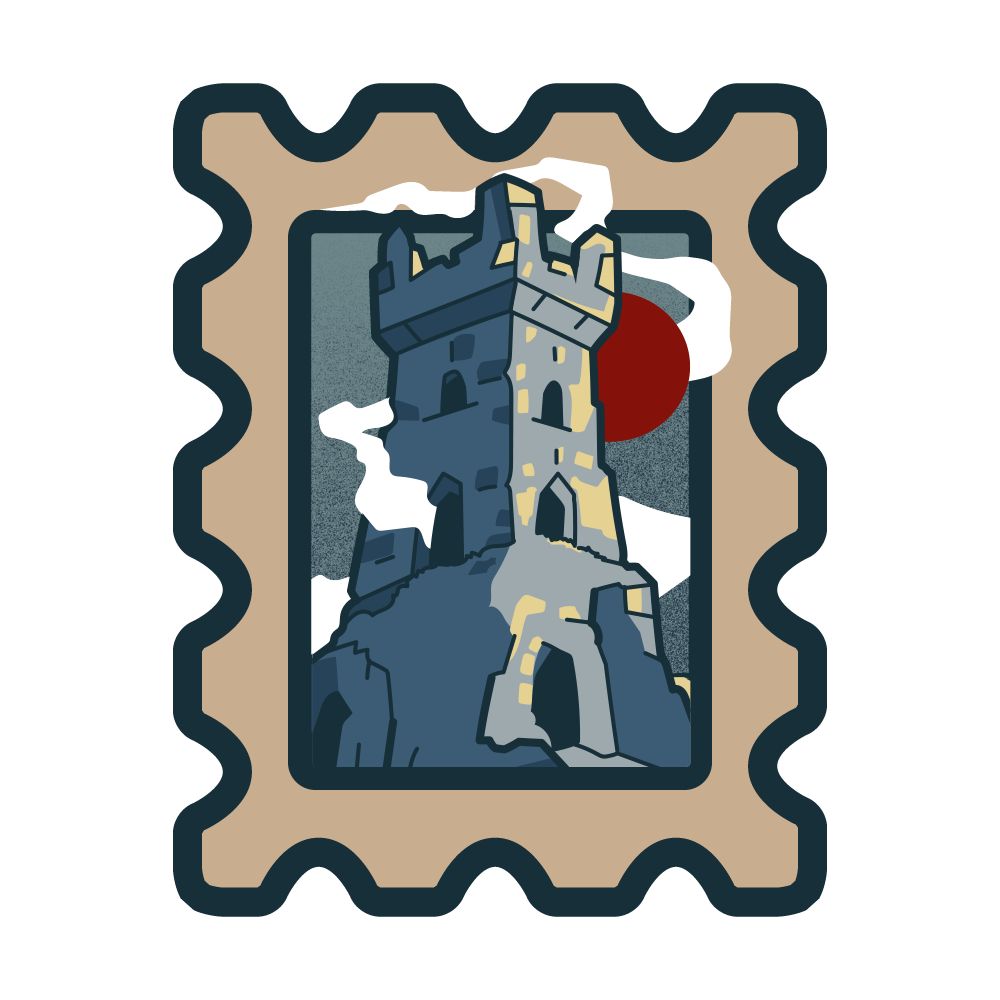Tower - Slowly Stamps