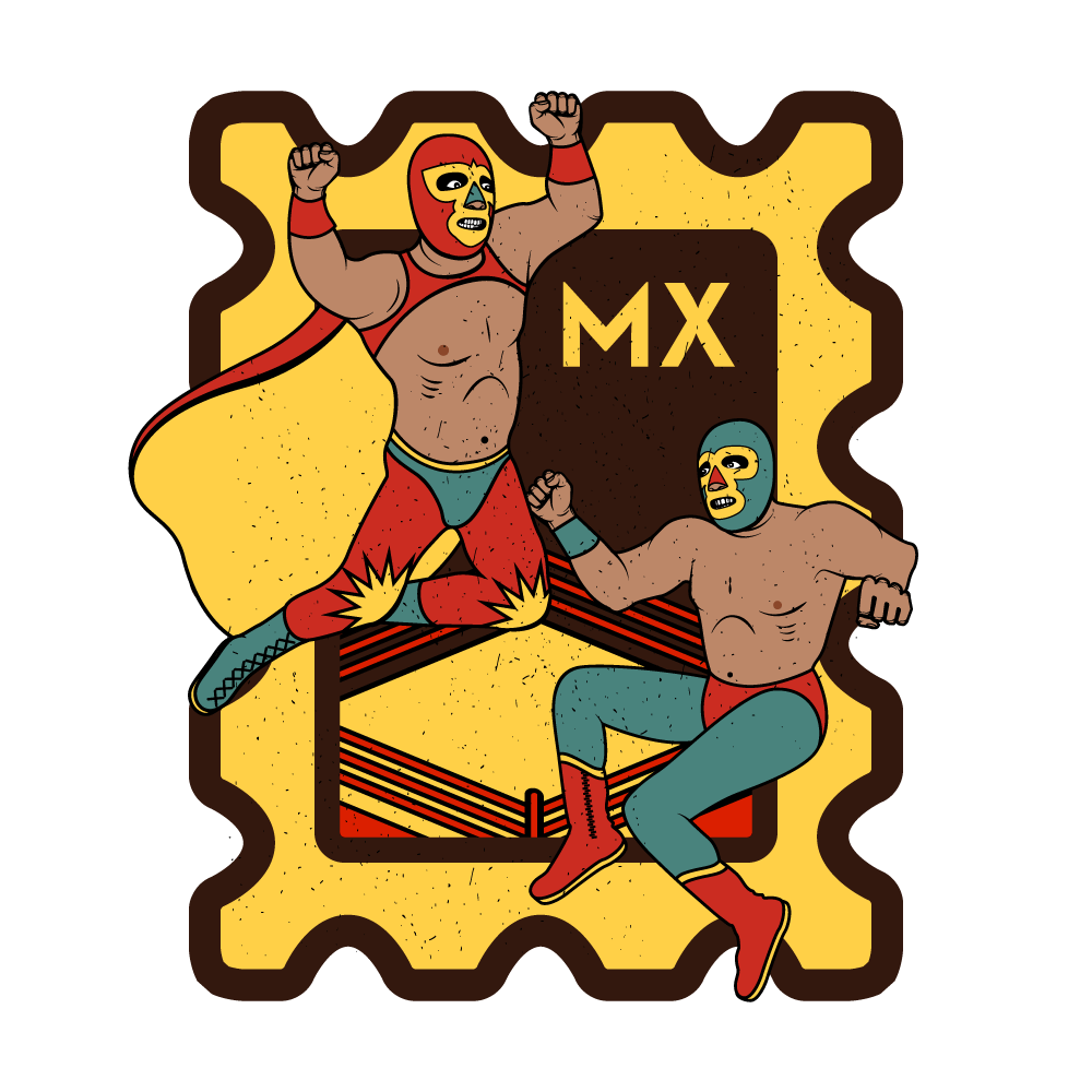 Lucha Libre Mexicana - Sellos