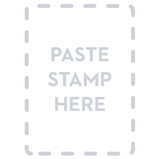 Paste Stamp Here - Slowly Stamps