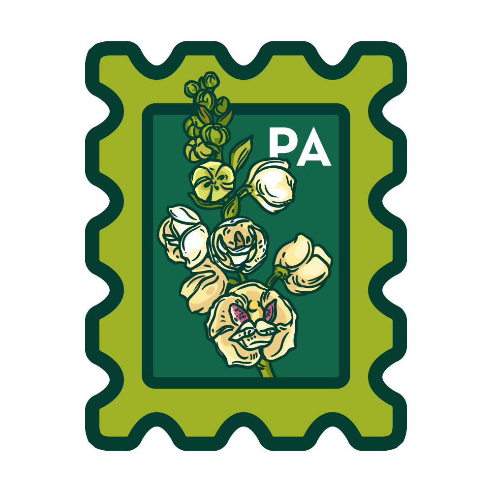 Holy Ghost Orchid - Slowly Stamps